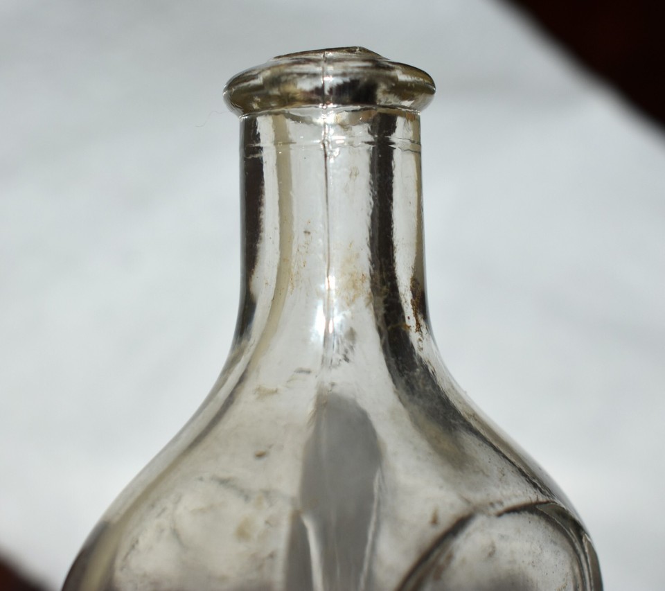Antique Fox & Fultz Glass Tonic Bottle Fl. Oz 3 Rare Design 320 | eBay