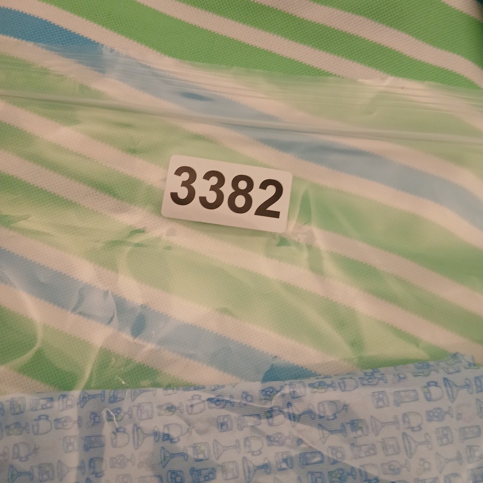 Peter Millar Polo Mens Medium Blue Drinks AOP Golf Summer Comfort Lil ...