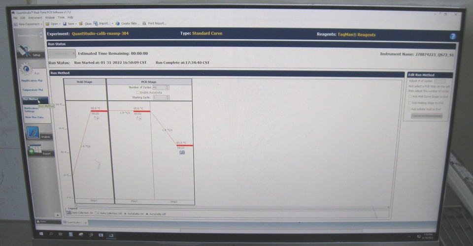 C199793 Applied Biosystems QuantStudio 7 Flex Real-Time PCR System w ...