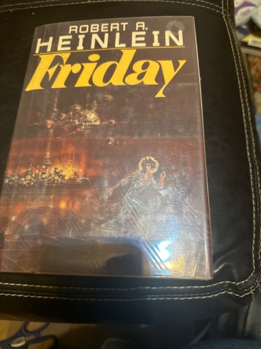 Friday by Robert A Heinlein HC Book Club Edition Sci-Fi Classic 1982 | eBay