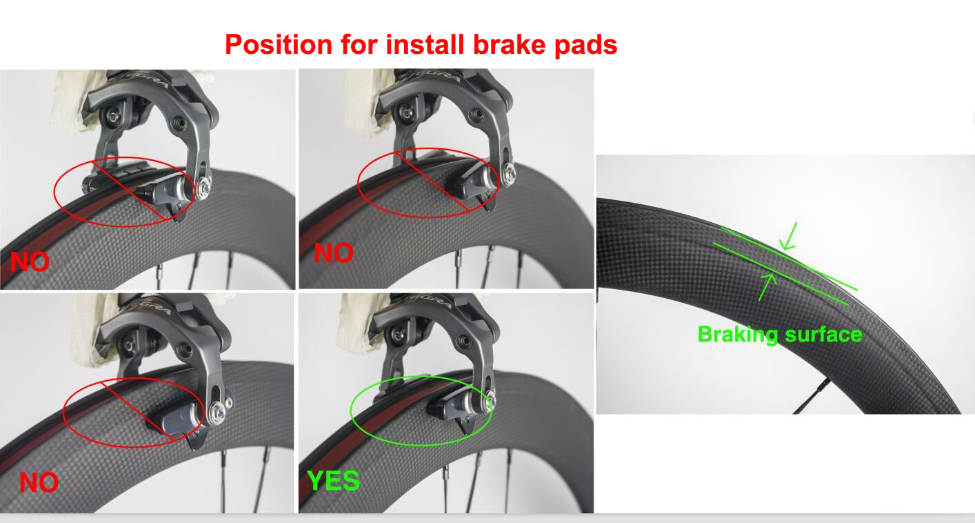 WindBreak 700C Carbon Road Bike Wheels 50mm Light Weight Road Bicycle ...