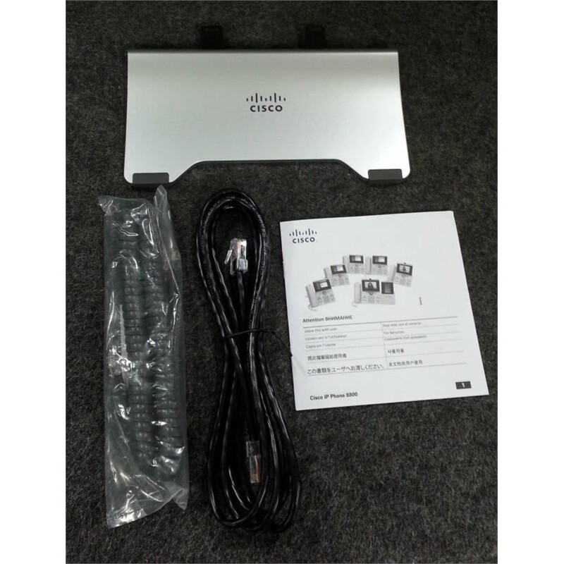 Cisco CP-8841 VoIP Business Phone 5" Color Display 5-Lines Charcoal ...