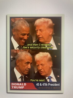 Donald Trump 2025 Team Trump” Custom ACEO Card Your Next | eBay