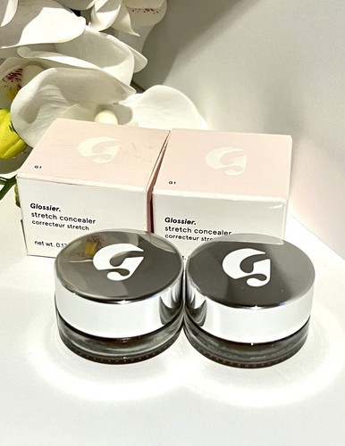 Glossier Stretch Concealer Buildable Cover Shade G1 Cruelty-Free 2 x 4 ...