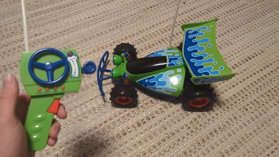 Toy Story Signature Collection RC Remote Control Buggy Car Thinkway 14 ...