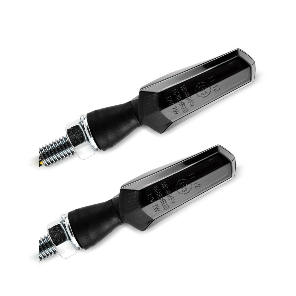 LED Blinker für Husqvarna 701 Enduro / Supermoto TX15 schwarz getönt ...