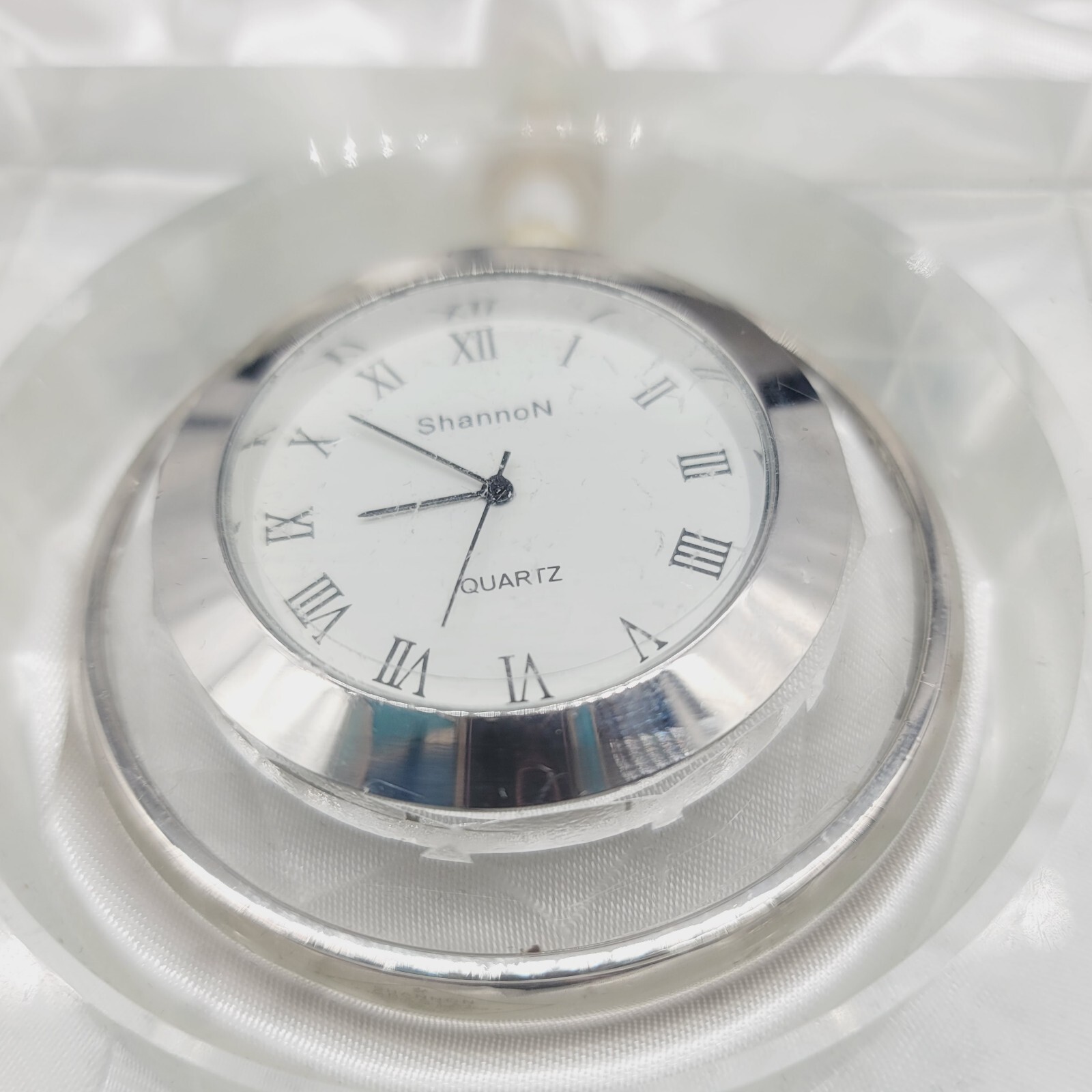 Shannon Crystal Clock Ireland Hanging Pocket Watch Clock Godinger | eBay