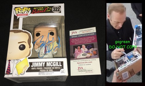 Bob Odenkirk signed Jimmy McGill funko pop JSA Better Call Saul photo ...