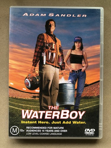 The Waterboy (DVD 1998) Region 4 Comedy,Sport, Adam Sandler, Kathy ...