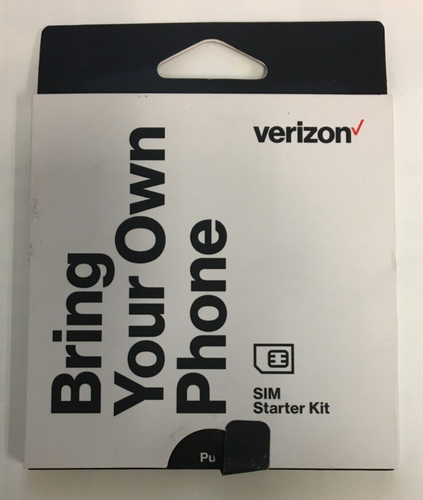 Verizon Bring Your Own Phone Verizon 3-in-1 Sim Card Starter Kit ...