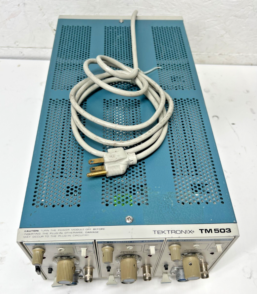 Tektronix TM503 Mainframe with 3 × AM503 Current Probe Amplifier ...