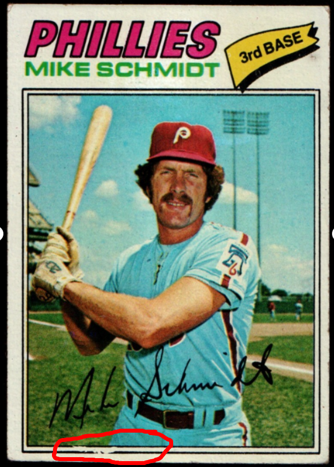 1977 Topps #140 Mike Schmidt Philadelphia Phillies VG-EX Vintage B26:25 ...