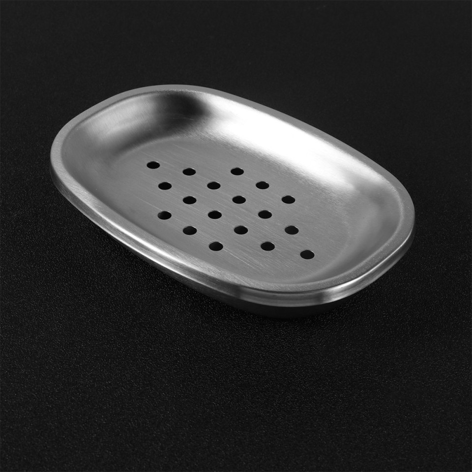 1pc Stainless Steel Soap Box Durable Soap Dish Simple Soap Holder ...
