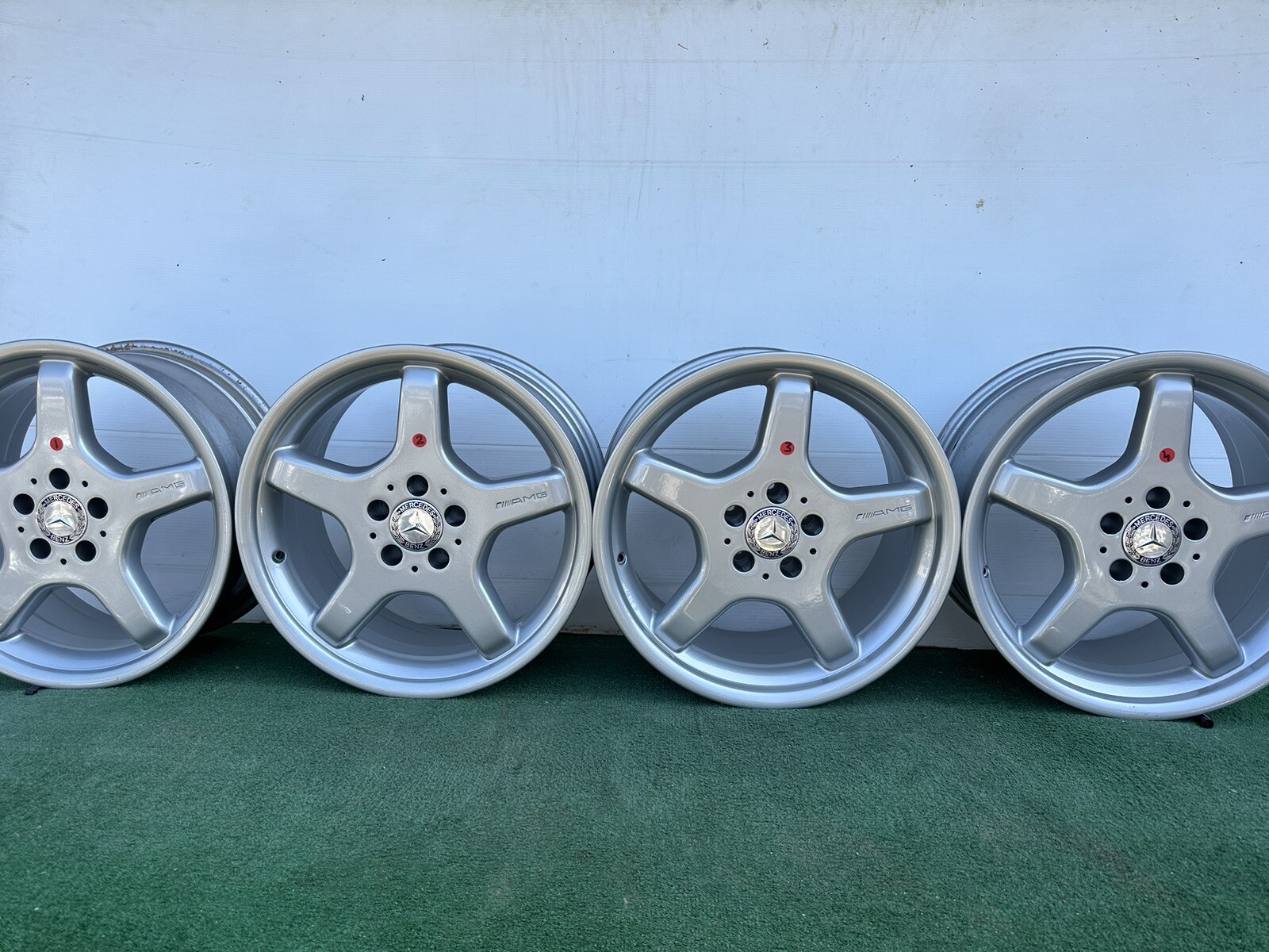 MERCEDES BENZ R230 SL500 SL55 W211 AMG 18" GENUINE FACTORY OEM WHEELS ...