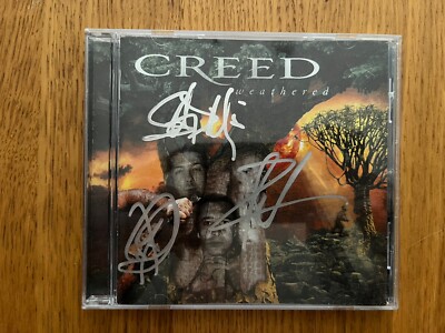 Creed ‘Weathered’ CD (2003) Fully Signed Album 5099750497920 | eBay
