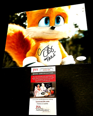 SONIC THE HEDGEHOG tails SIGNED 8X10 Photo JSA COA Colleen O ...