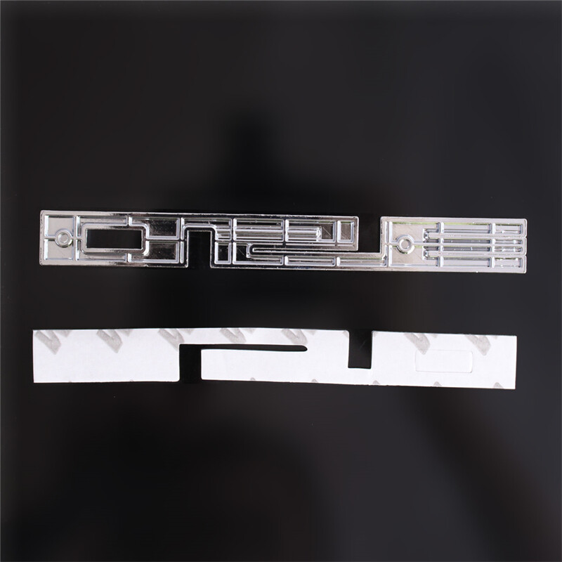 2pcs Red Silver 350 Emblem Fender 3D Nameplate Sticker Trim Badge for ...