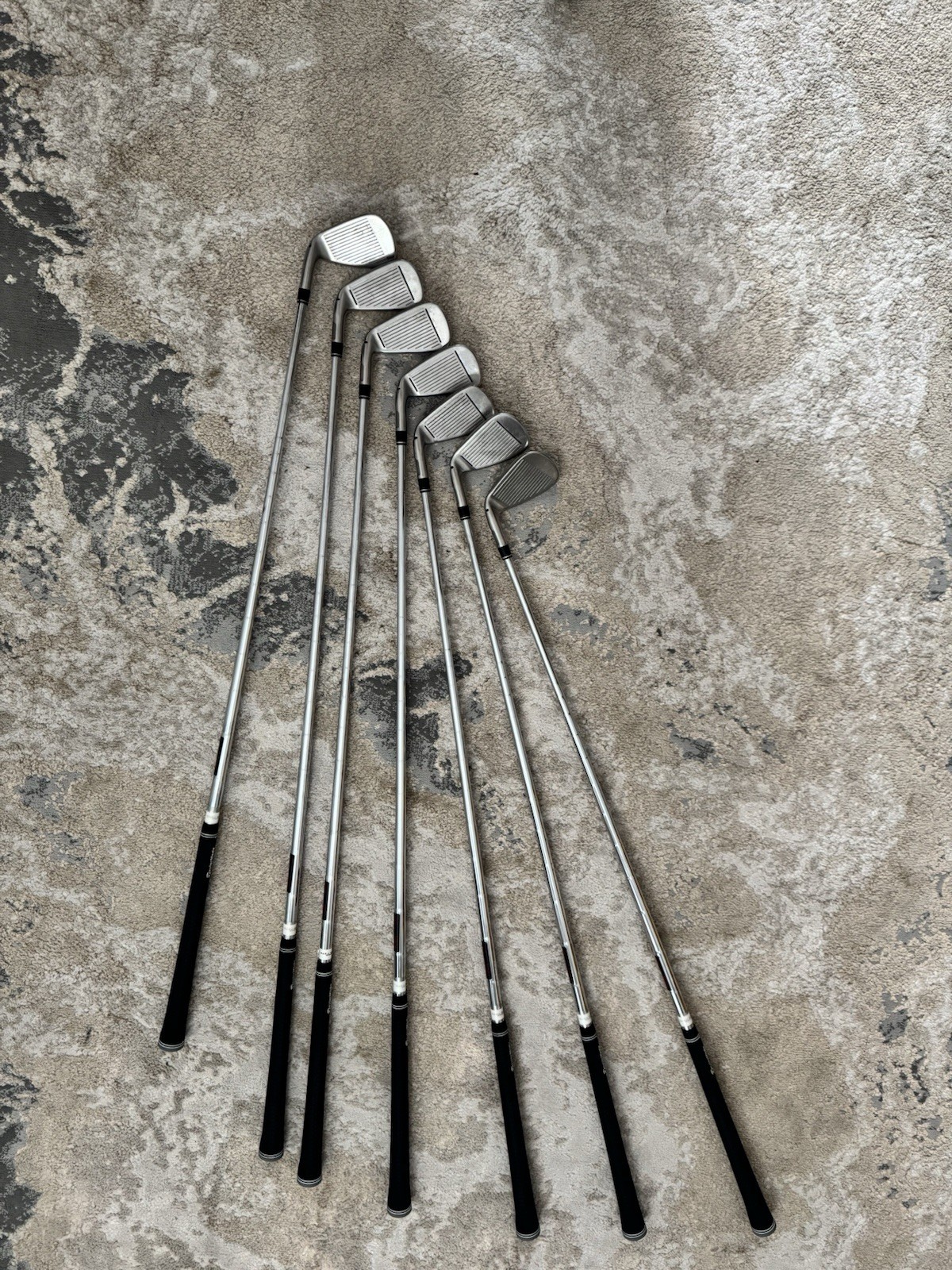 Taylor Made M3 Irons 4-PW KBS Steel Shaft Stiff-Flex (Lightly Used) | eBay