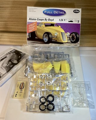 Vintage NEW Open Box 1995 Testors Aluma-Coupe By Boyd Full Detail 1:24 ...