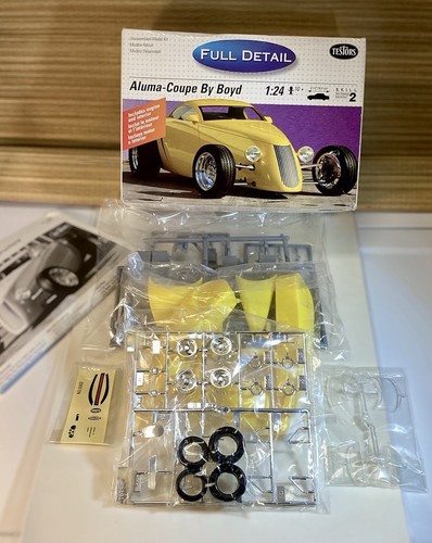 Vintage NEW Open Box 1995 Testors Aluma-Coupe By Boyd Full Detail 1:24 ...
