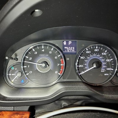 SUBARU LEGACY Speedometer (cluster), US market, Sdn, 2.5L, w/o turbo ...