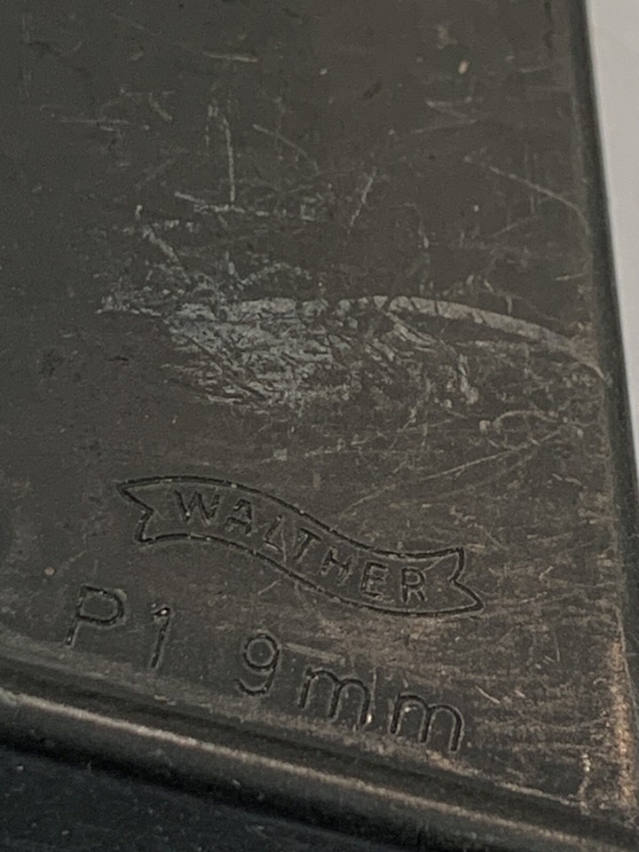 Walther P1 9mm Factory OEM Original Magazine with Banner 8 Round P38 ...