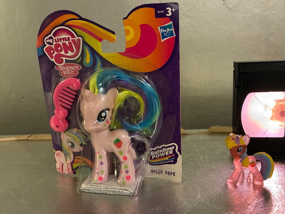 My Little Pony G4 Holly Dash 3" NIP + blind bag strawberry | eBay