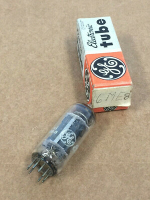 GE 6ME8 VINTAGE ELECTRON TUBE GTE 9 PIN MADE IN U.S.A. | eBay