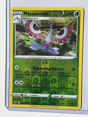 Masquerain - 011/192 Reverse Holo 2020 | eBay