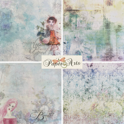 Paper Arts 'Beautiful Me' Collection papers, 12x12 inch. | eBay Australia