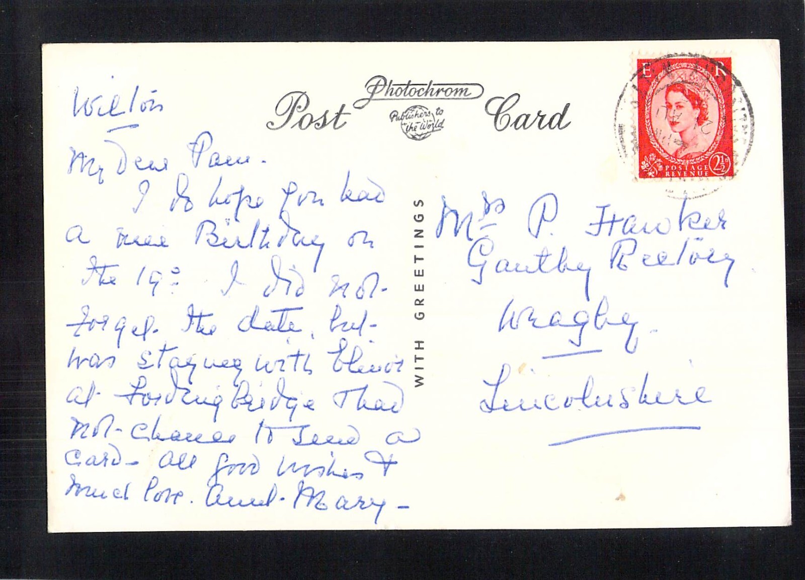 D1797 UK Fording Bridge PU Photochrom postcard | eBay