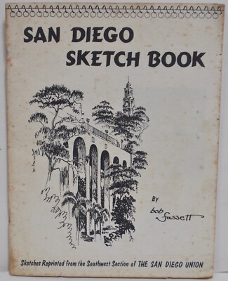 San Diego Sketch Book by Bob Fassett | eBay