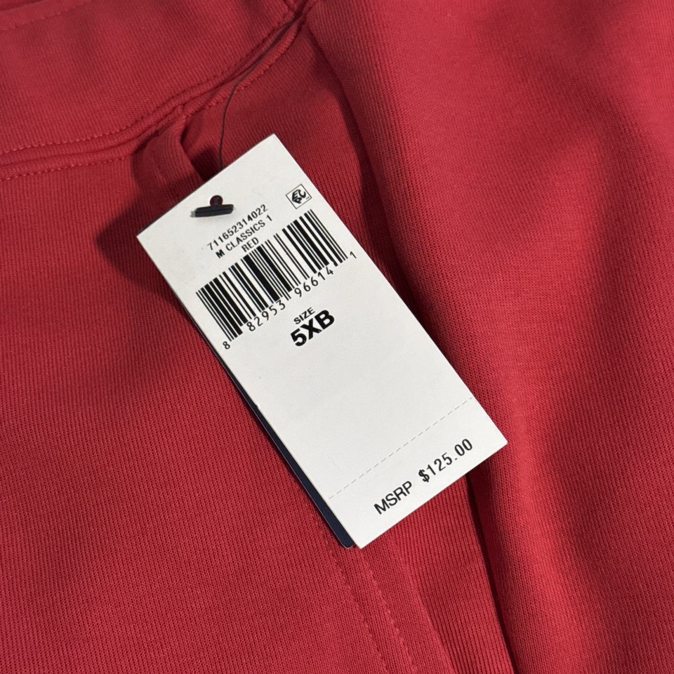 NEW Polo Ralph Lauren Men's Size 5XB Red Double Knit Jogger Pants 5XL ...