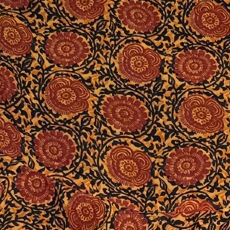 Vintage PERUVIAN CONNECTION Maxi Skirt Size 6 Floral Silk Ruffle Boho ...