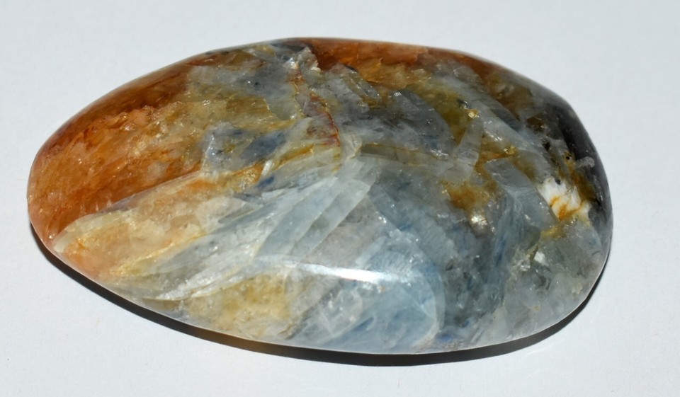 Kyanite Blue & Gold Crystal Rare from North Carolina Hand Carved ...