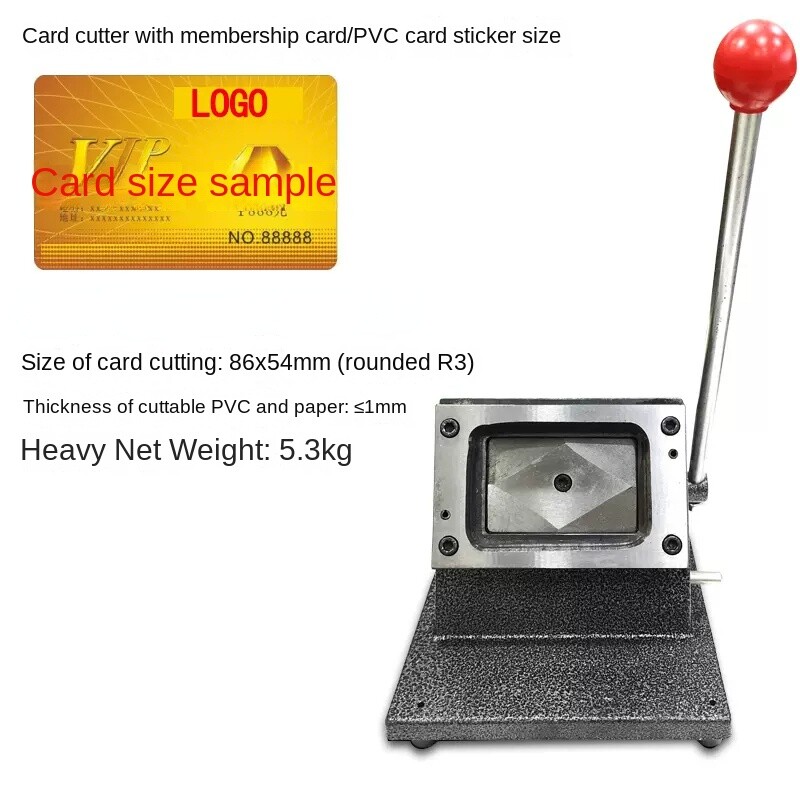 PVC Card Cutting Machine Business Car Paper Cutter 86*54MM Card ...