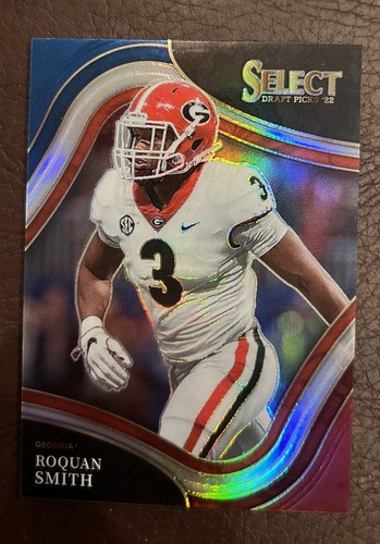2022 Select Draft Picks ROQUAN SMITH *Tri-Color RWB Field Level Prizm ...