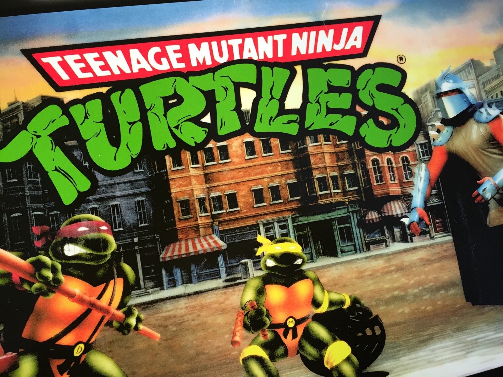 Teenage Mutant Ninja Turtles (TMNT) Arcade Marquee 27"x8" | eBay