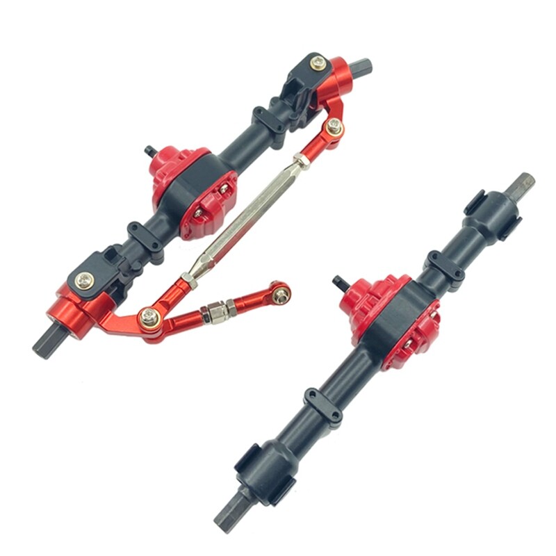 RC Car Front & Rear Complete Axle for MN D90 D91 D96 D99S MN90 MN96 ...
