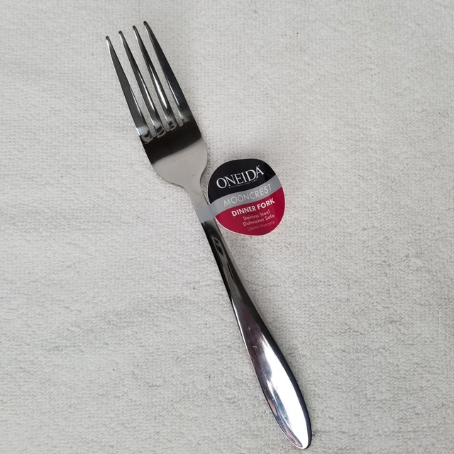 Oneida MOONCREST Stainless Dinner Fork Glossy Flatware for sale online ...