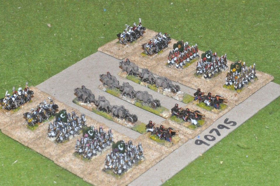 6mm colonial / sikh indian - mutiny battlegroup 88 figs 3 guns ...