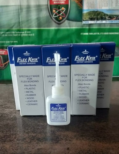 Instant Adhesive FLEXKWIK 20 grm FAST SETTING GLUE 4 pc Plastic Metal ...