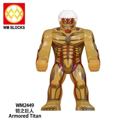 Custom Attack on Titan, Armored Titan Big Minifigure, New/Mint | eBay