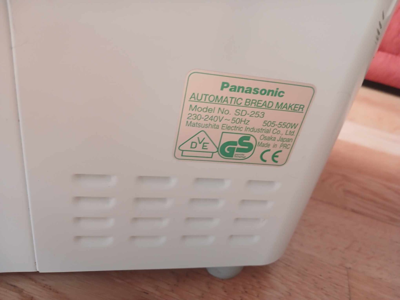 Panasonic SD-253 Bread Machine for sale online | eBay