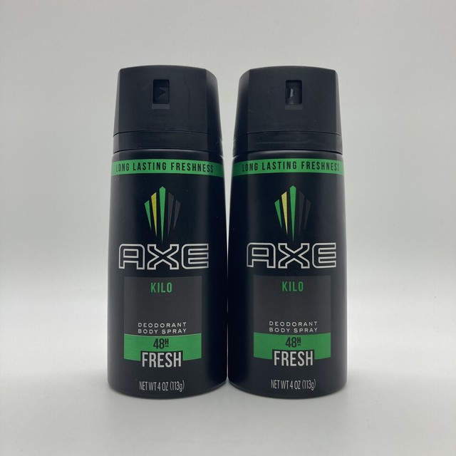 2x AXE Kilo Deodorant Body Spray 4 Oz Each for sale online | eBay