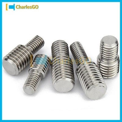 Double End Male Thread Bolt Screw Reducer Fitting Adapter M3 M4 M5 M6 ...