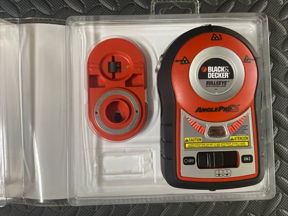 Black+Decker BullsEye BDL170 Self/Auto-Leveling Laser Level + Wall ...