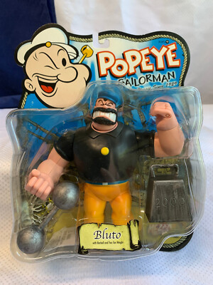 2001 Mezco Toyz Popeye the Sailorman BLUTO Action Figure in Sealed ...