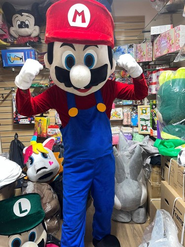 High quality Mascot Costume Mario Mascotte cosplay botarga halloween | eBay