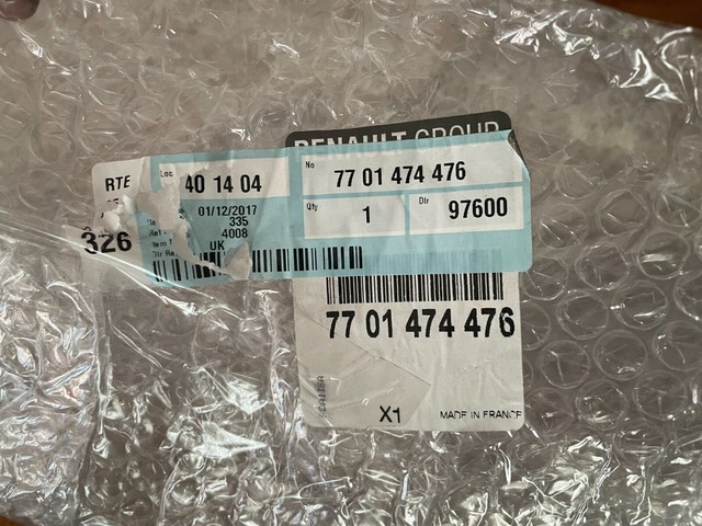 GENUINE RENAULT MEGANE BOOT LID/BACK DOOR/TAILGATE TRIM (7701474476 ...